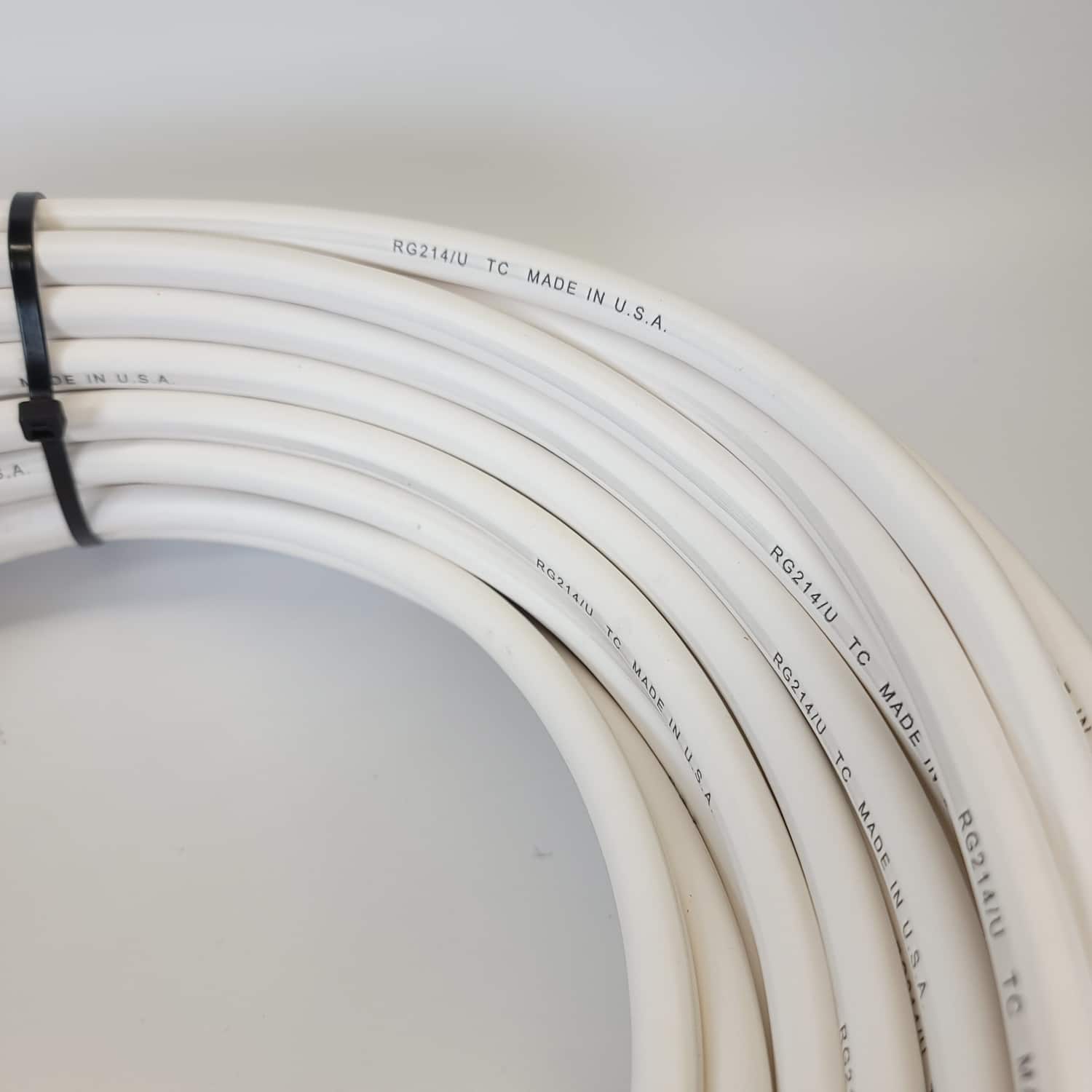 RG214/U RG-214/U Tinned Copper Double Shield Coax Cable MADE IN USA ...