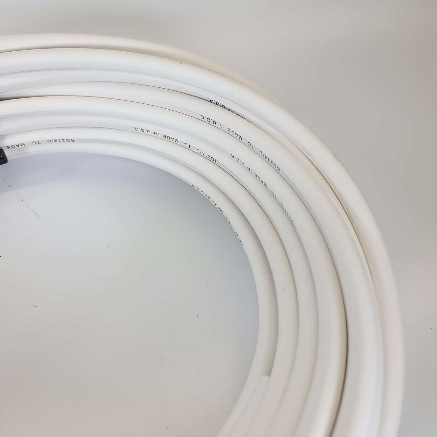 RG214/U RG-214/U Tinned Copper Double Shield Coax Cable MADE IN USA ...