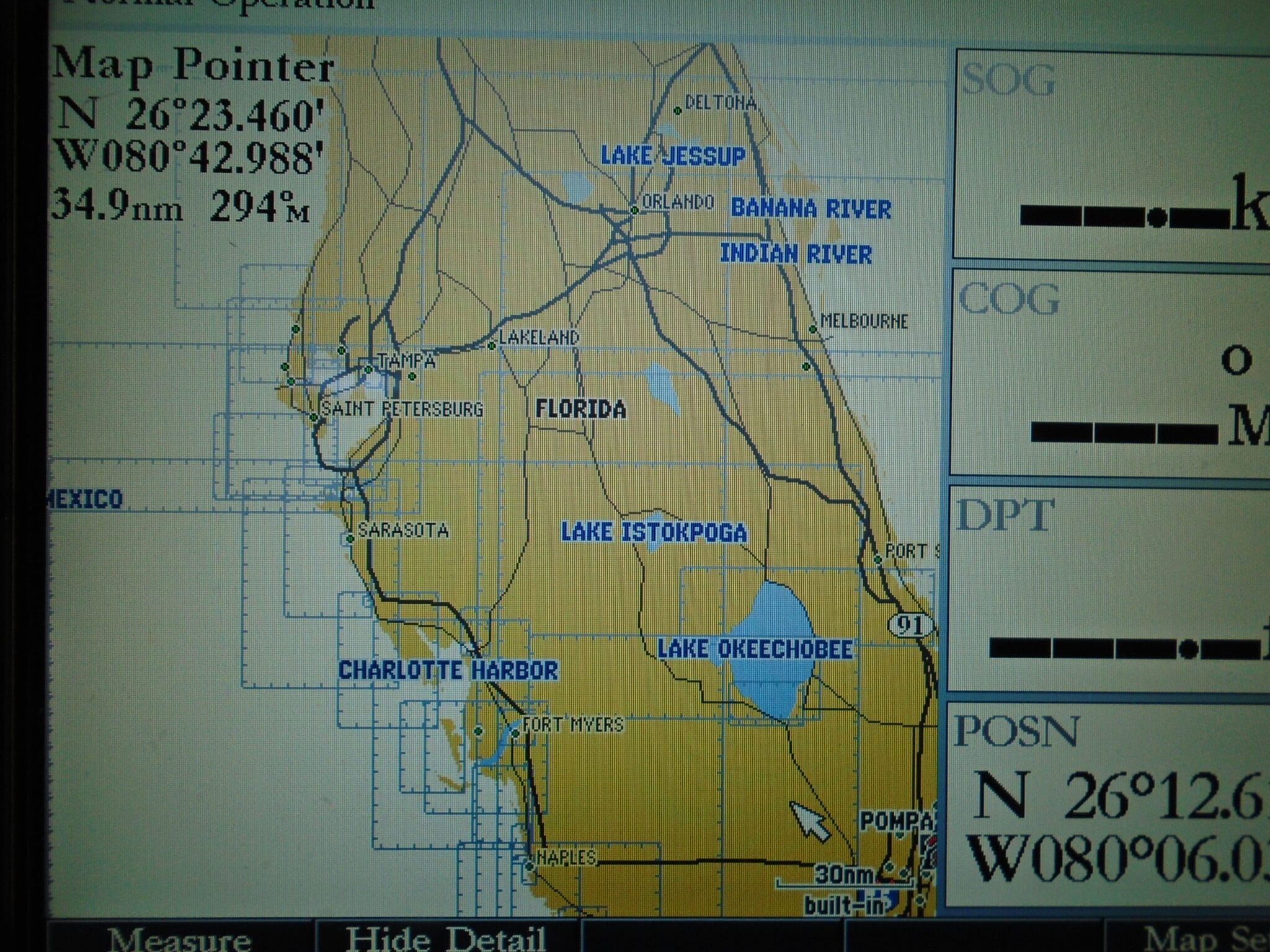 Garmin Blue Chart Southwest Florida - MUS011R Apr 02 - Great Condition ...