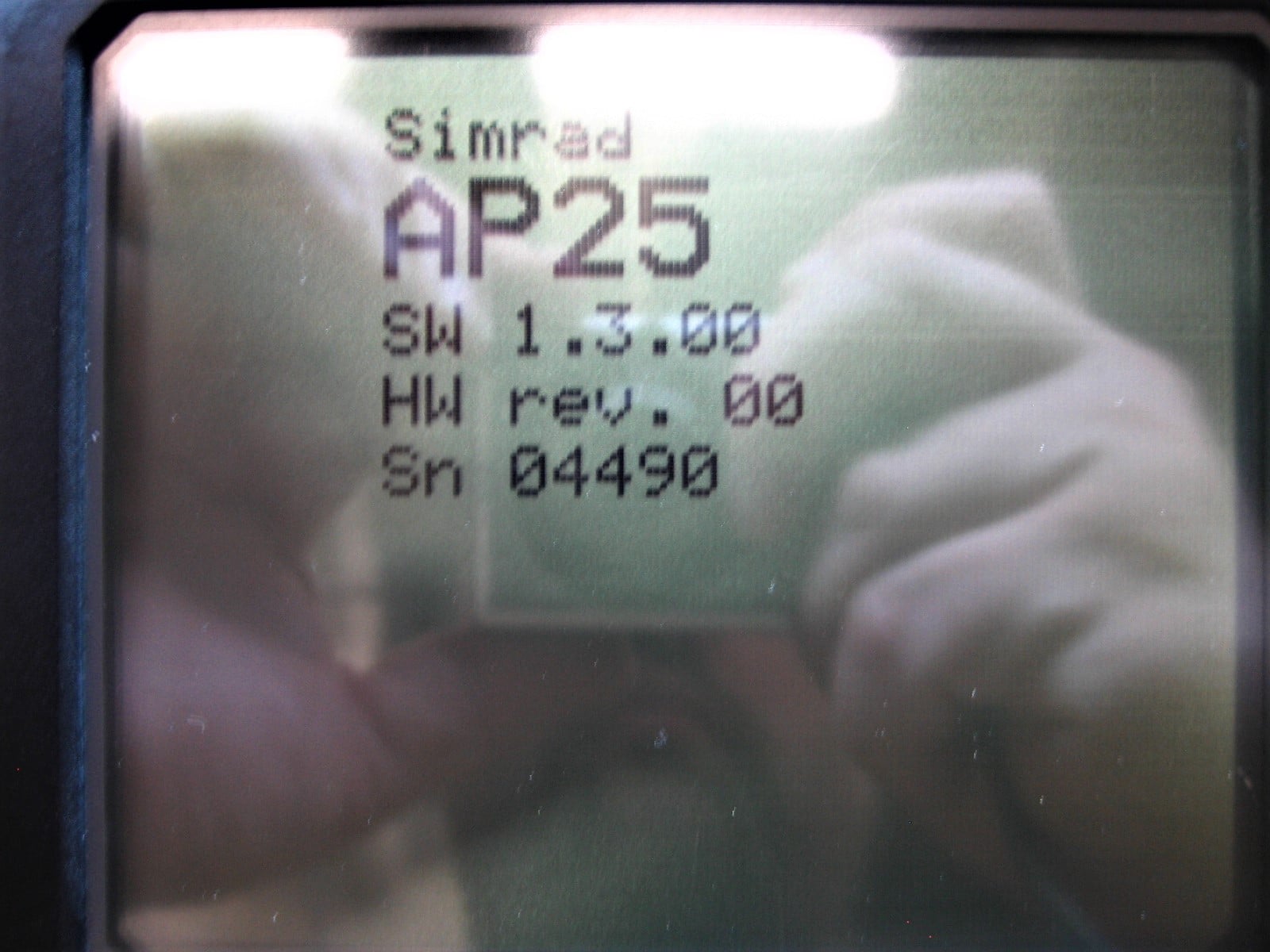 Simrad-AP25 Autopilot Control Head - 22087811-MME Refurbished-90 DAY ...