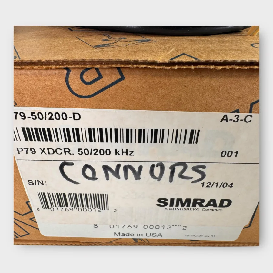 Simrad P79-50-200D In-Hull Depth Transducer 7-Pin for CA CX CE EQ 30 32 ...