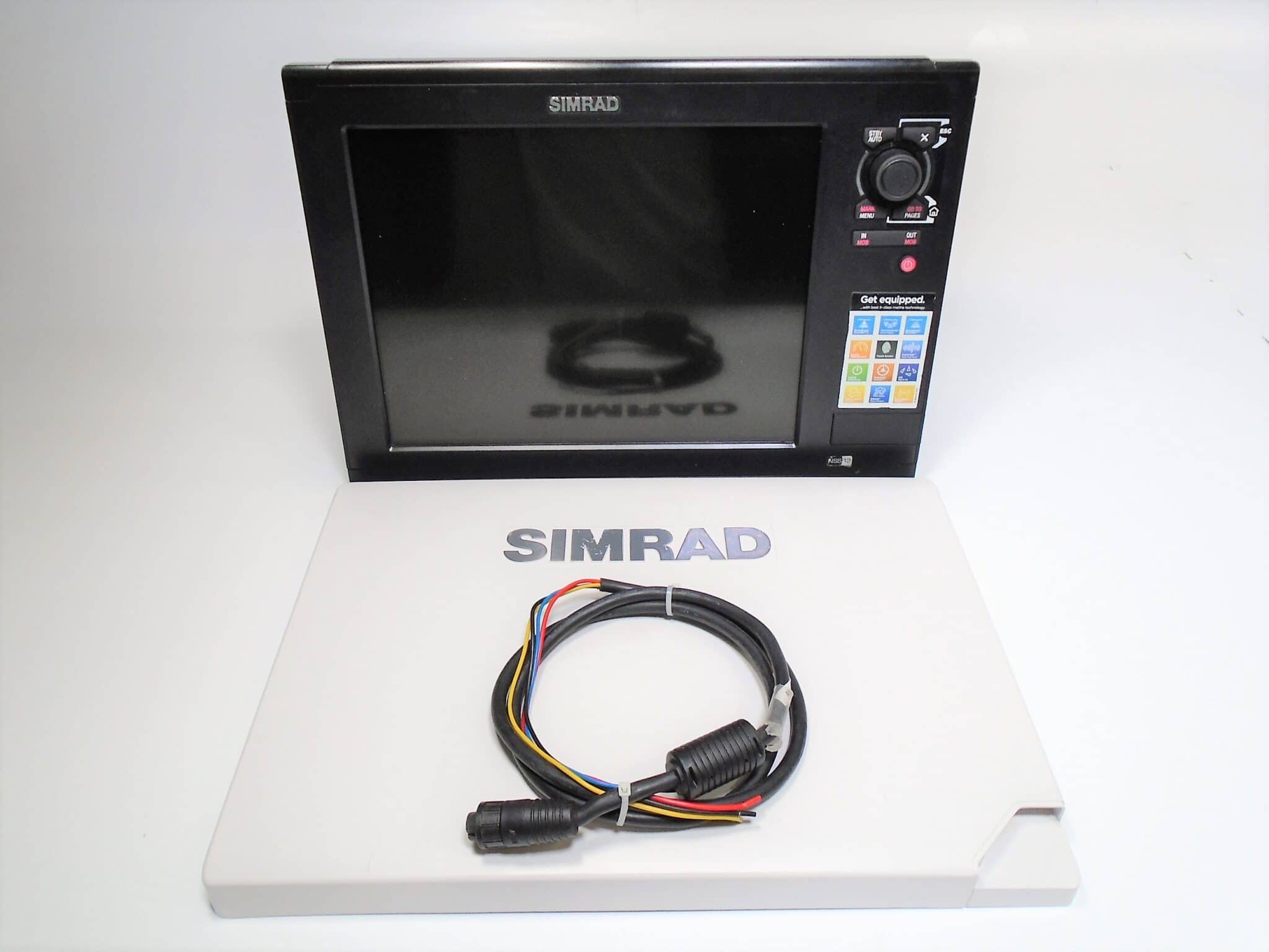 Simrad NSS12 Display AMER W / Power Cable - Great Condition 90 Day Warr ...