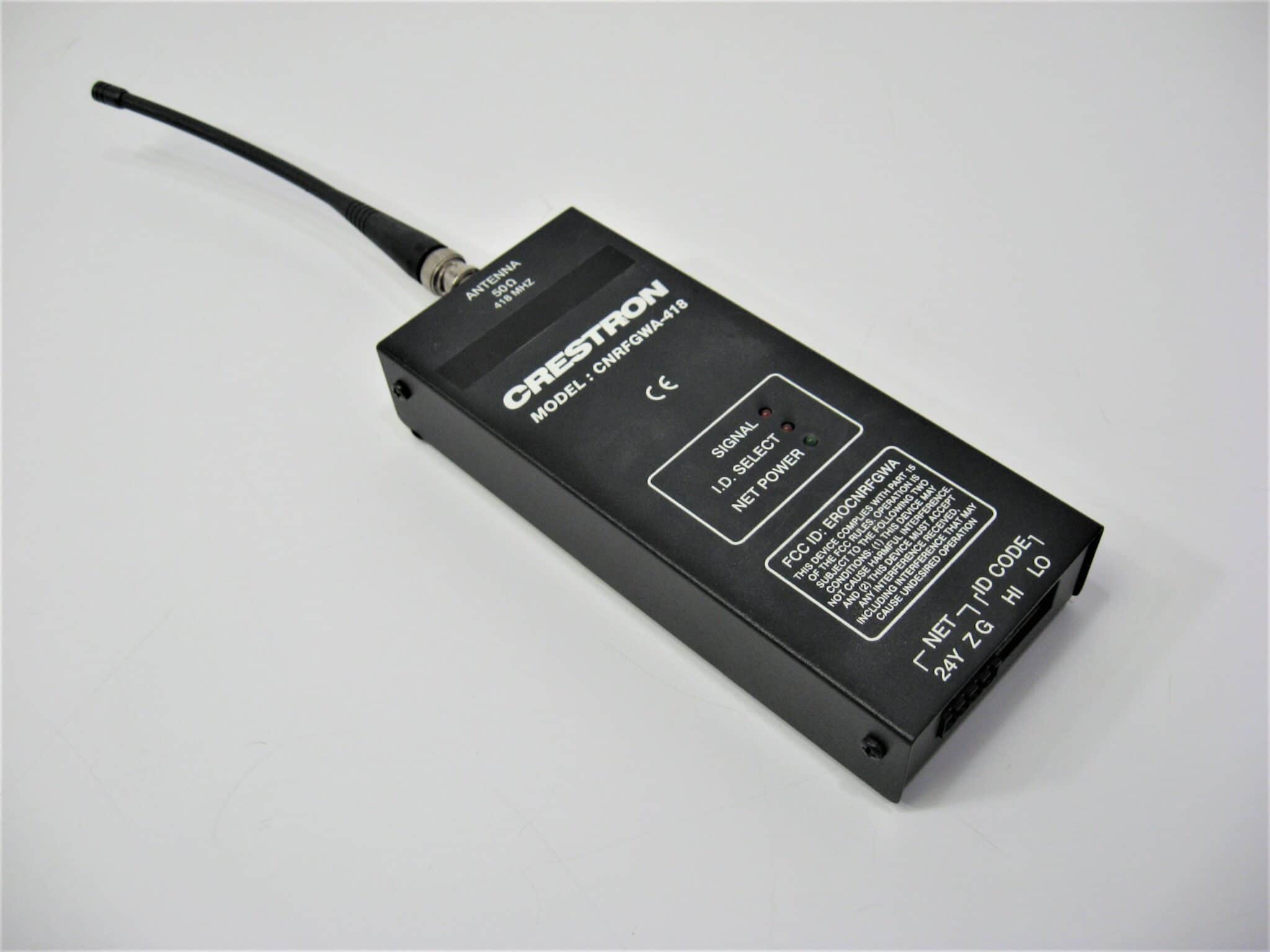 Crestron CNRFGWA-418 Wireless 418Mhz RF Gateway Antenna (Free US ...