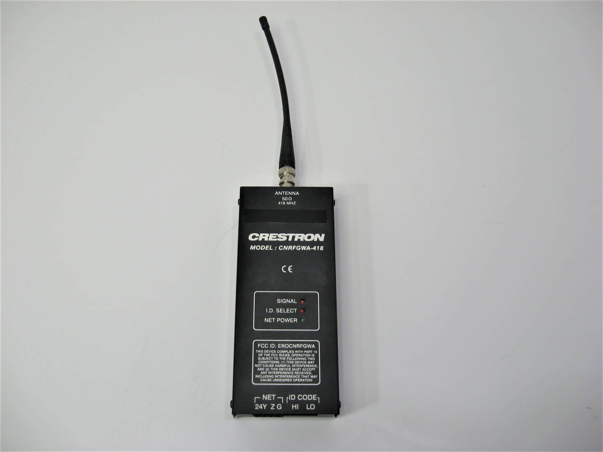 Crestron CNRFGWA-418 Wireless 418Mhz RF Gateway Antenna (Free US ...