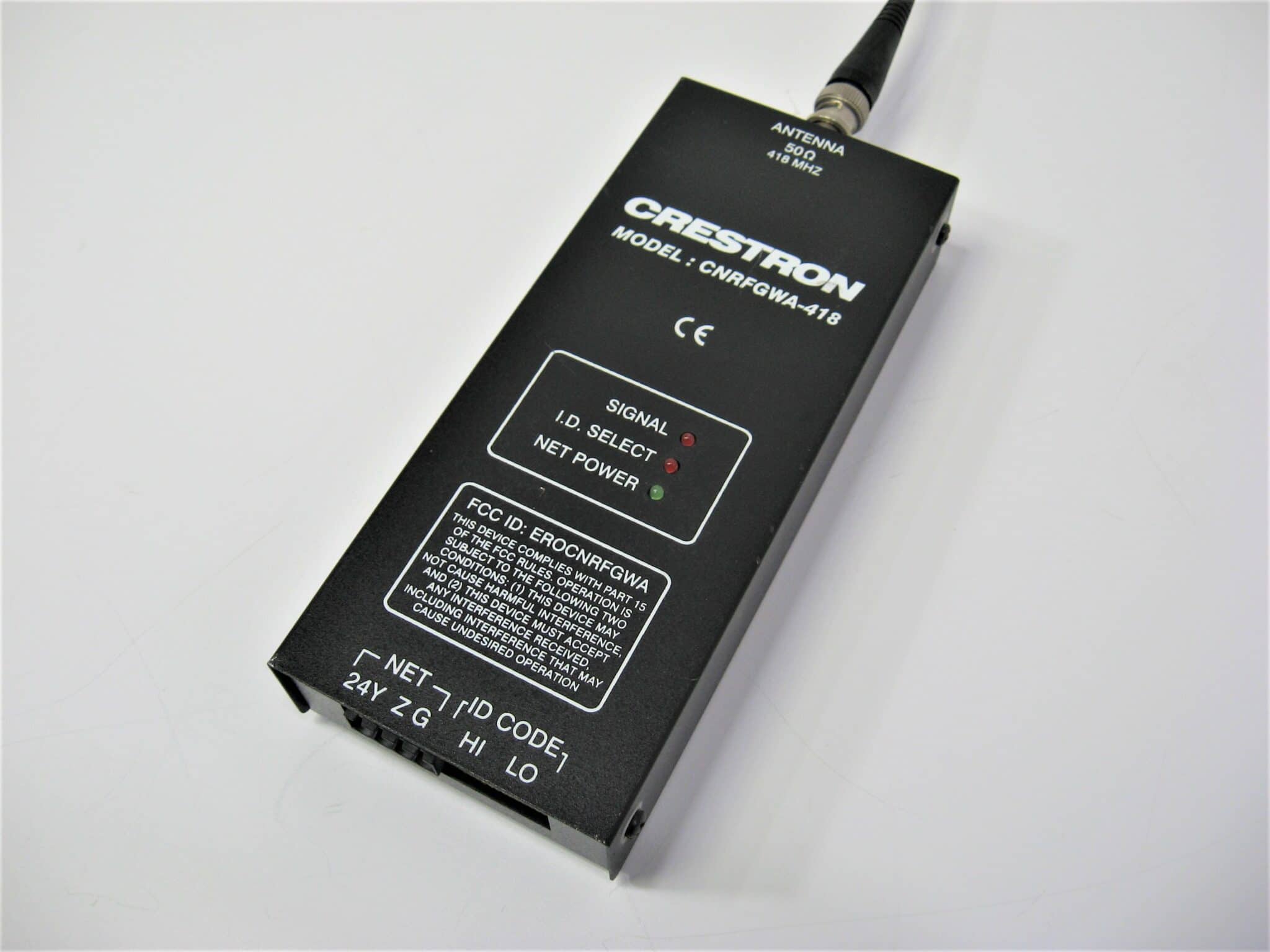 Crestron CNRFGWA-418 Wireless 418Mhz RF Gateway Antenna Free US ...