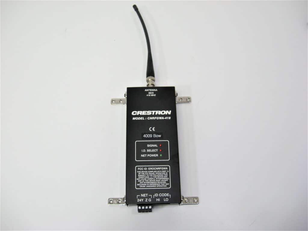 Crestron CNRFGWA-418 Wireless 418Mhz RF Gateway Antenna w Connector ...