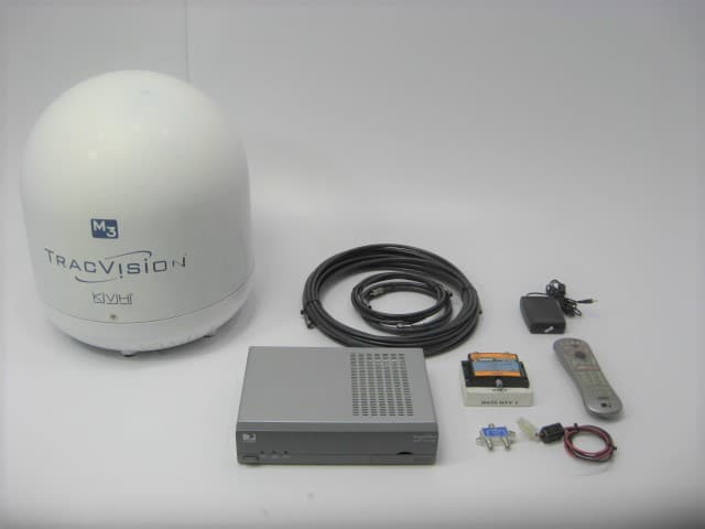 KVH Tracvision M3 “Grab and Go” Replacement Unit, Fully Tested Working ...
