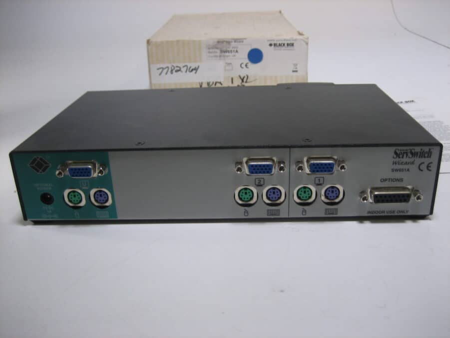 Black Box SW651A SSW2 ServSwitch Wizard - Free US Shipping - Max Marine ...