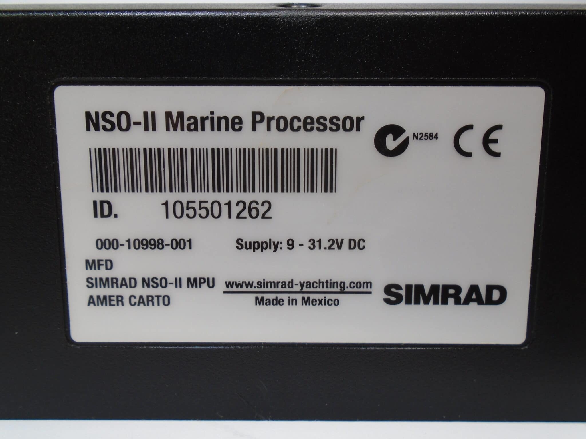 Simrad NSO EVO2 NSO-II Multi-Function Display Processor Unit -TESTED ...