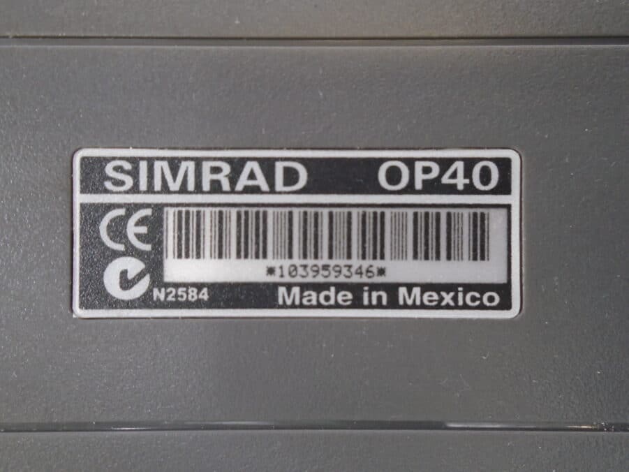Simrad OP40 - For SIMRAD NSO Processor - Tested Good (Updated S/W ...