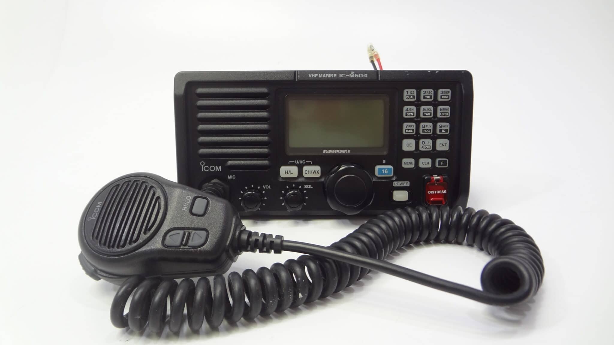Icom IC-M604 VHF Submersible Fixed Mount Marine Radio Transceiver w ...