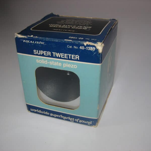 RadioShack Realistic 40-1380 Super Tweeter Solid-State Piezo - NEW OPEN ...