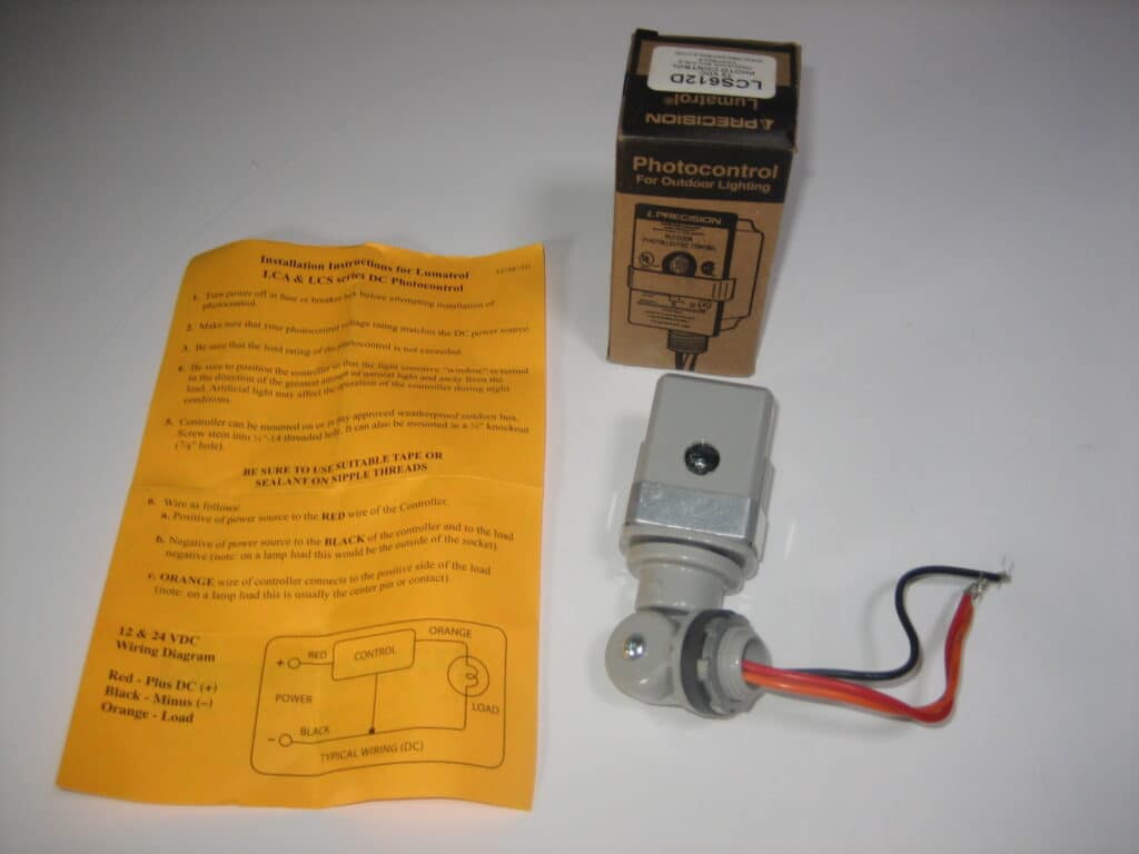 Lumatrol Low Voltage Precision LCS612D Photo Control 12v for Lighting ...