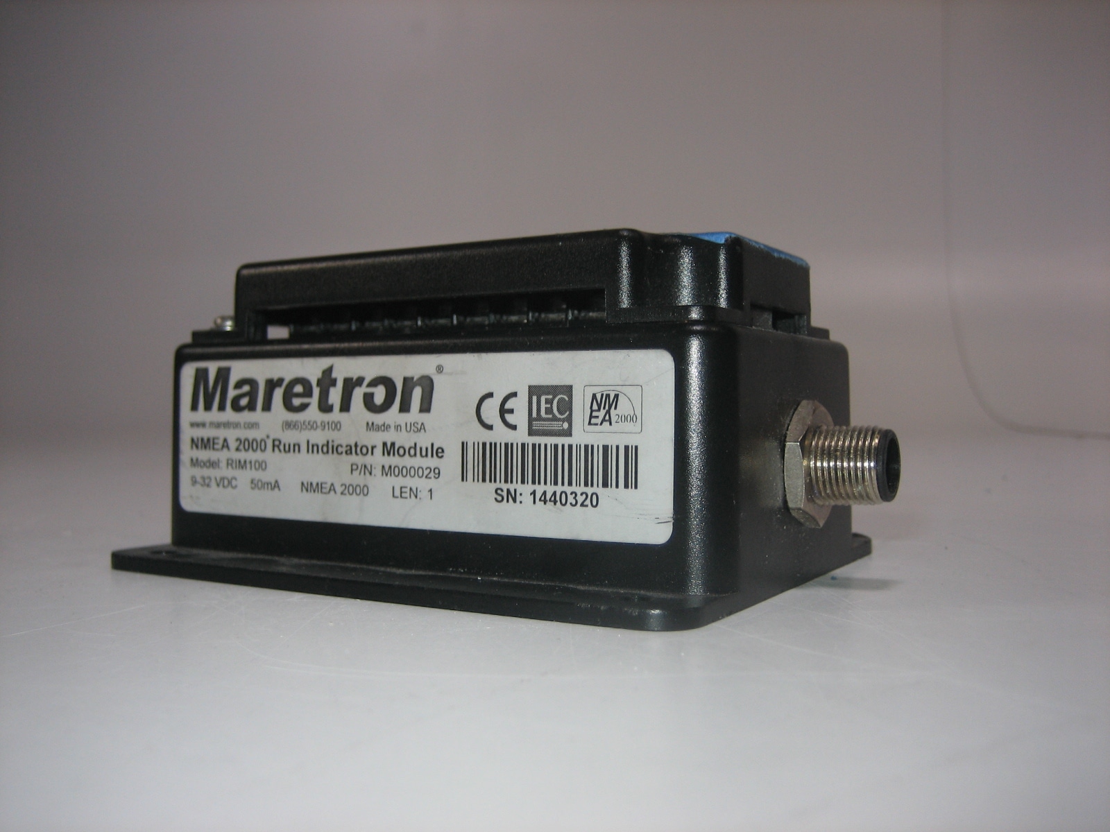 MARETRON - RIM100 - Run Indicator Module NMEA2000 - Great Condition ...
