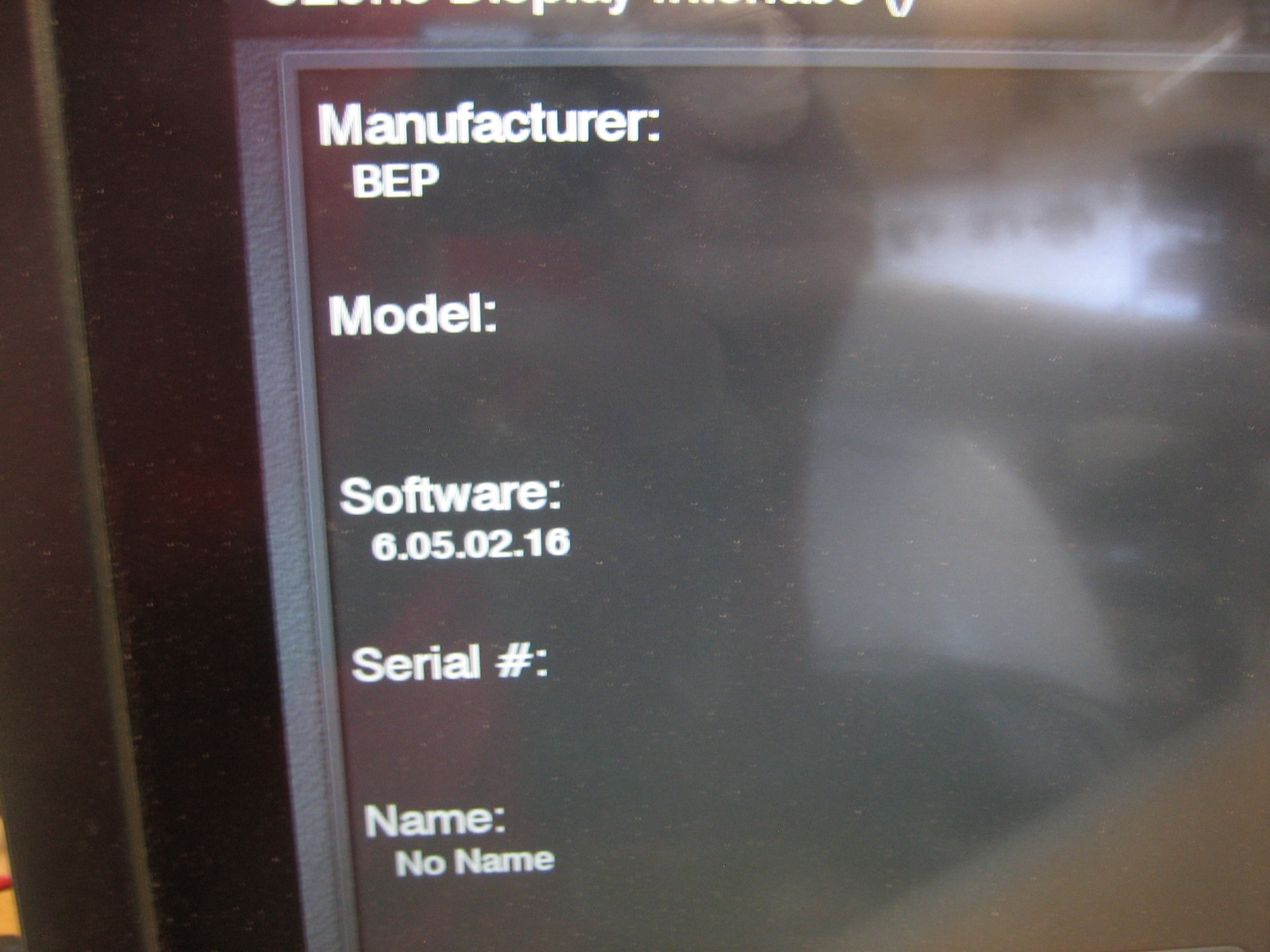 BEP Czone 3.5" Display Interface - Good Working Order, Tested - Max ...