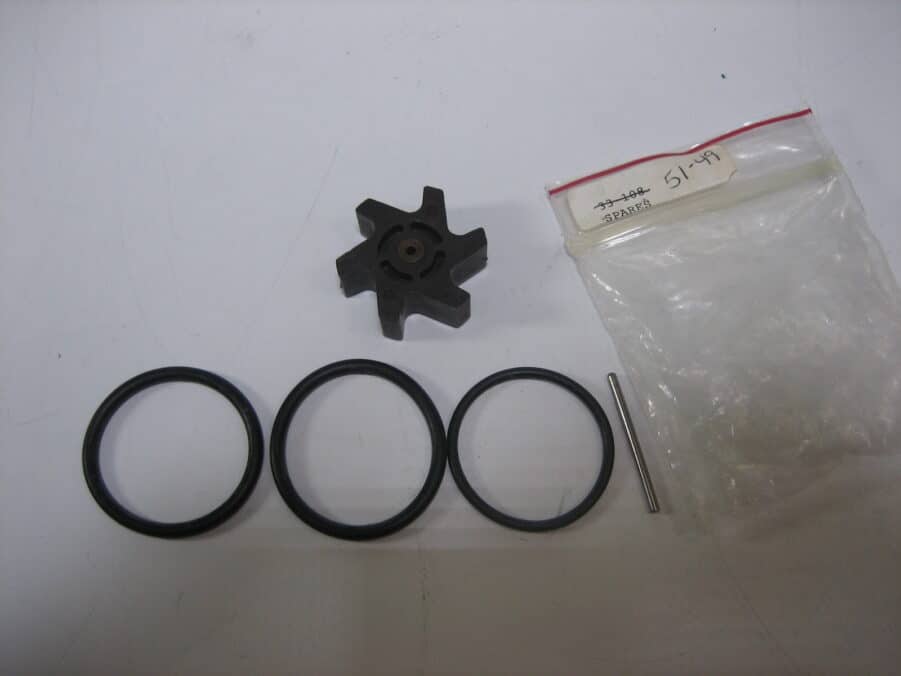 Airmar 6 Blade Replacement Paddle Wheel +Pin f/Speed Sensor Transducer ...