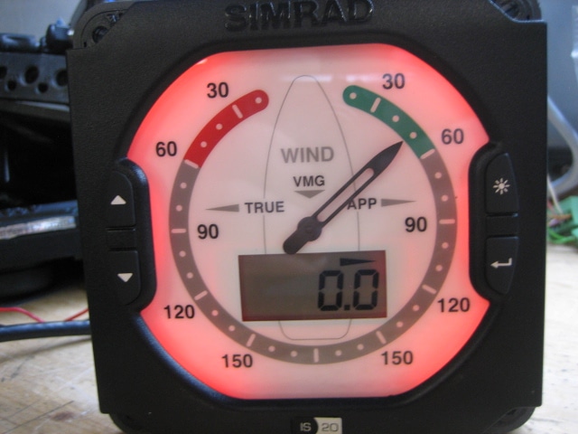 Simrad IS20 Wind Display, Simnet/Tested Good- 90 Day Warranty! - Max ...