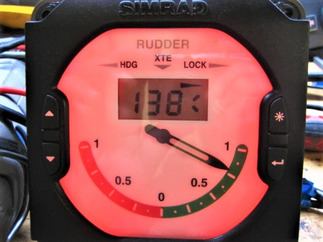 Simrad IS20 Rudder Indicator Display Instrument-90 Day Warranty-Free ...