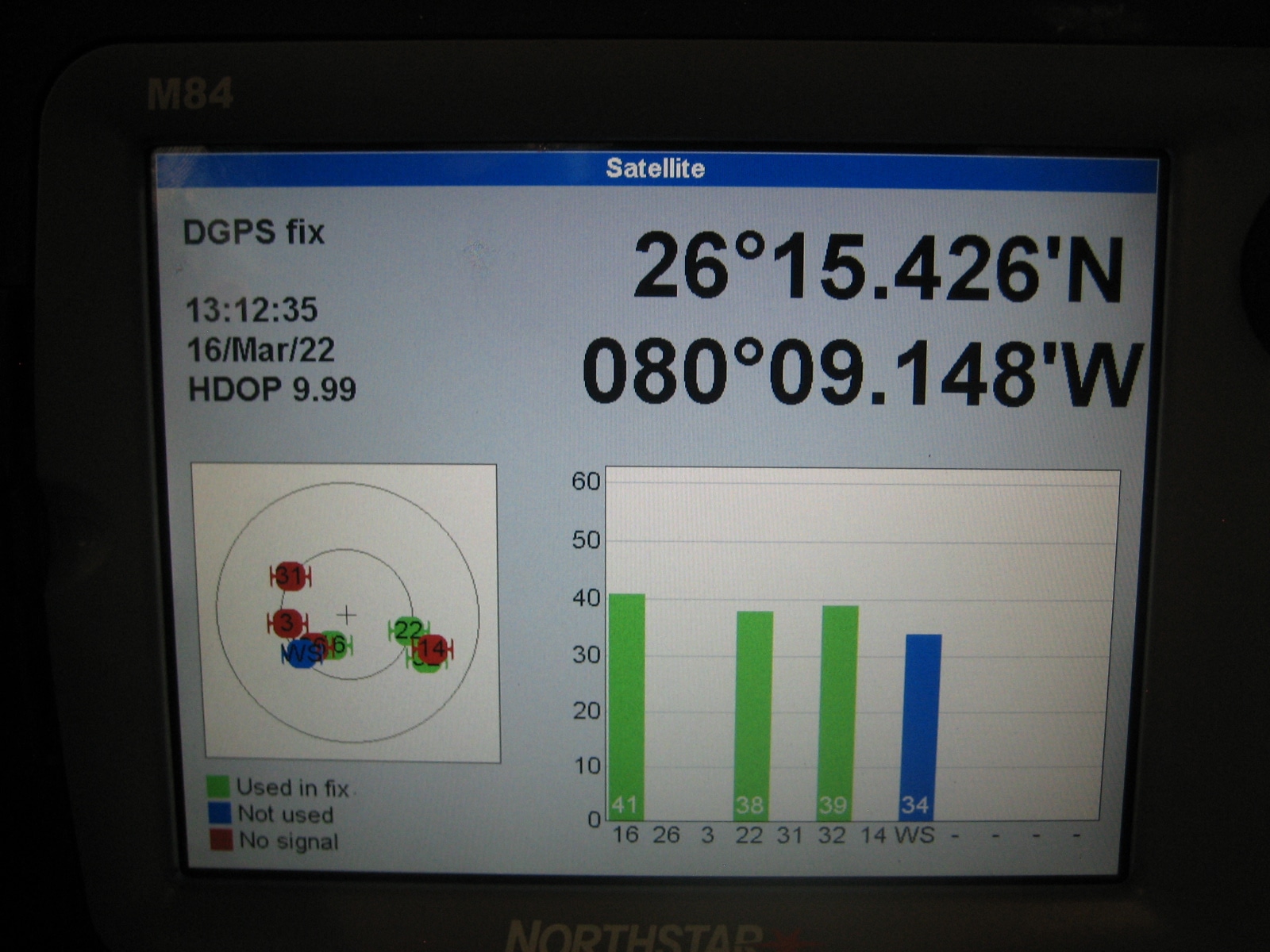 Northstar M84 (Navman 8084 Simrad NX40) MFD Display - Immaculate Clean ...