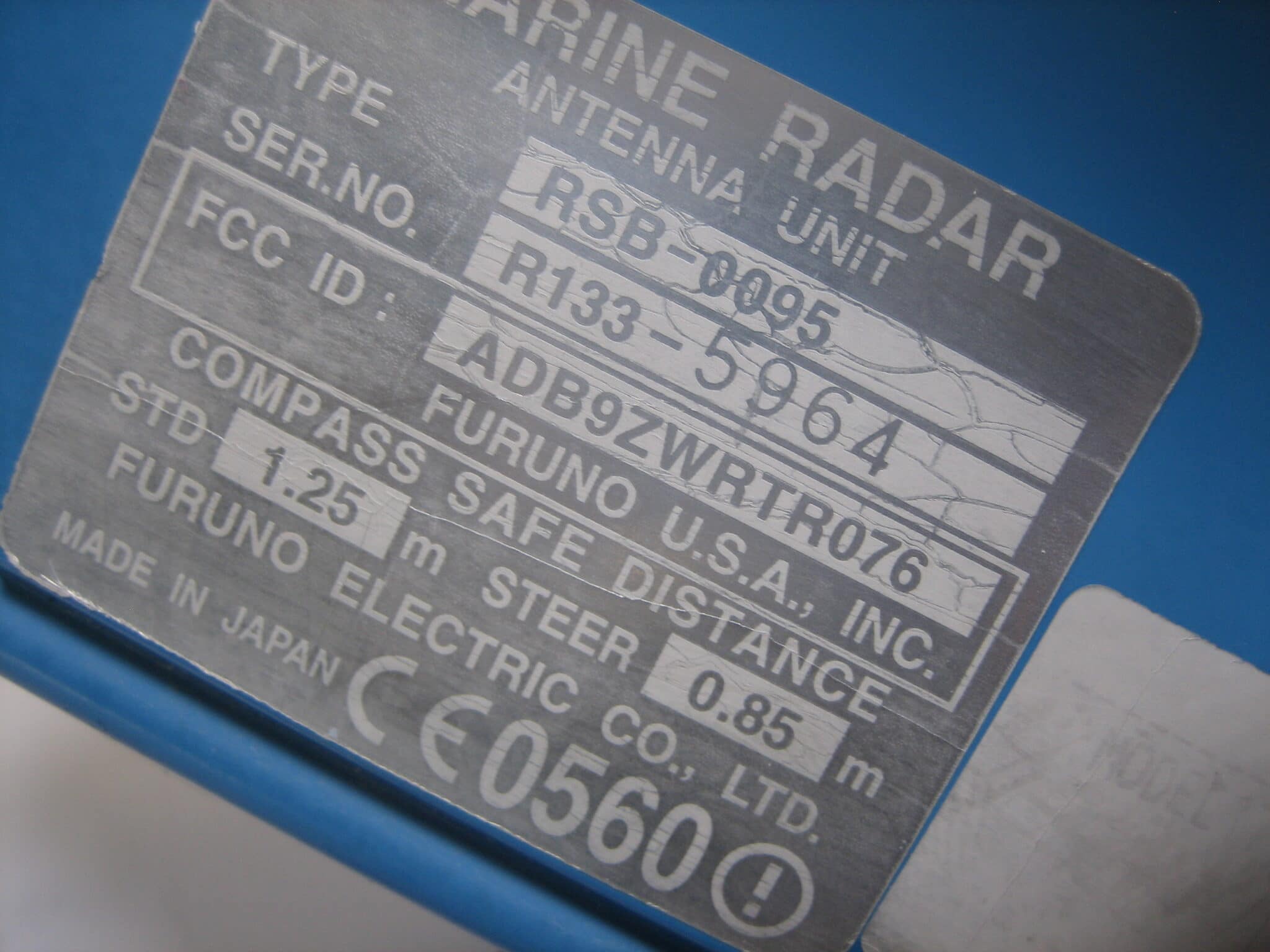 Furuno 1715 2.2kW Radar Dome System 7" Display - Fully Tested - Max ...