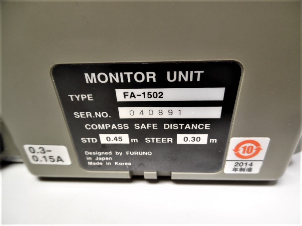 Furuno - FA-150 Class A AIS IMO Approved FA1501 FA1502 GPA-017 - Fully ...