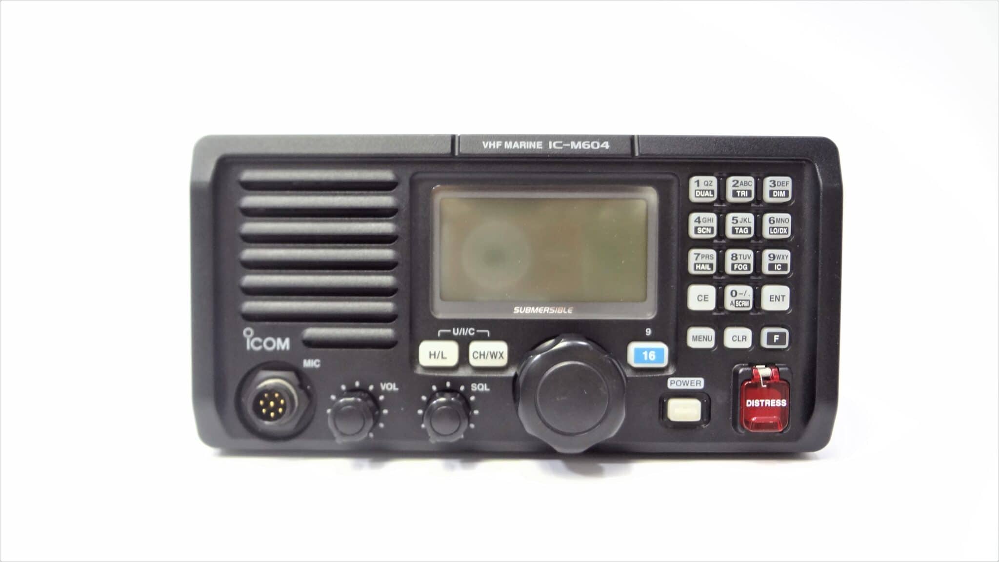 Icom IC-M604 VHF Submersible Fixed Mount Marine Radio Transceiver ...