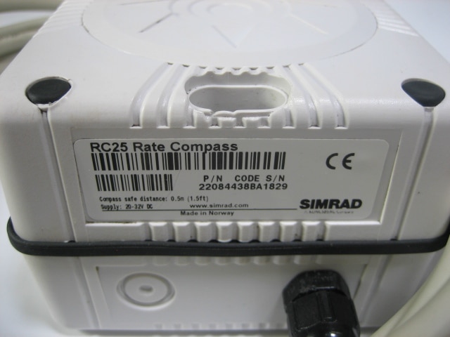 Simrad RC25 Rate Compass F/ AP20 AP21 AP22 etc Sub for RFC35R TESTED ...