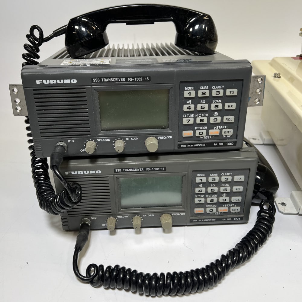 Furuno 2x FS-1562 SSB Single Side Band HF Radio PARTS LOT FS4000-AT ...