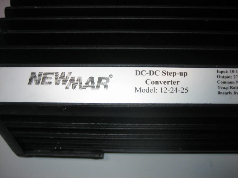 NEWMAR 12-24-25 - 12VDC to 24VDC 25A DC/DC Step Up Voltage Converter ...