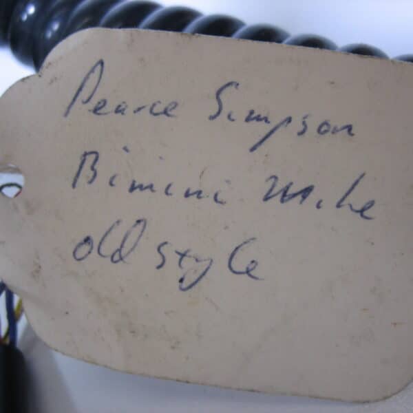 Pearce-Simpson Hand Mic Microphone for Bimini 25 Old Style Marine Radio ...