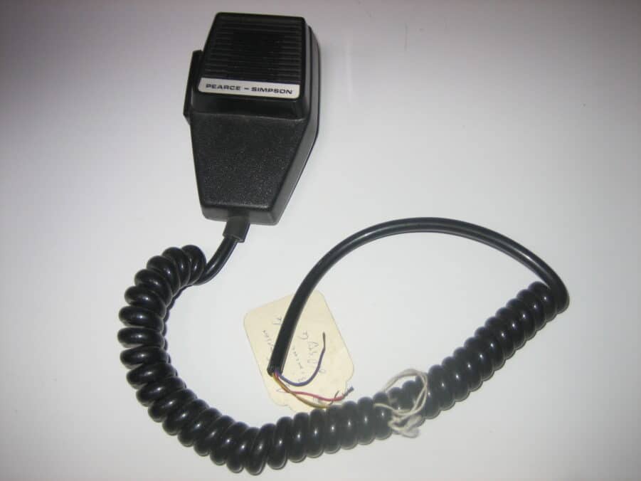 Pearce-Simpson Hand Mic Microphone for Bimini 25 Old Style Marine Radio ...