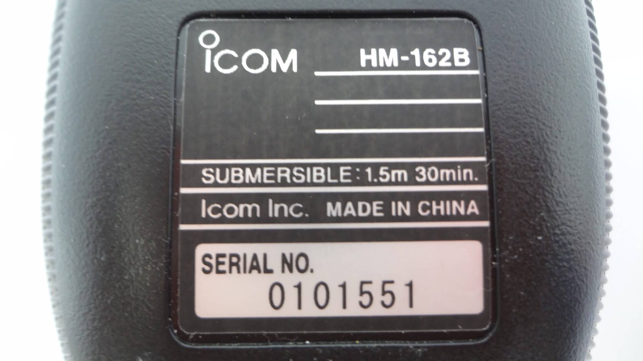 ICOM HM-162B CommandMic III for Icom IC-M504 /IC-M604 VHF - Max Marine ...
