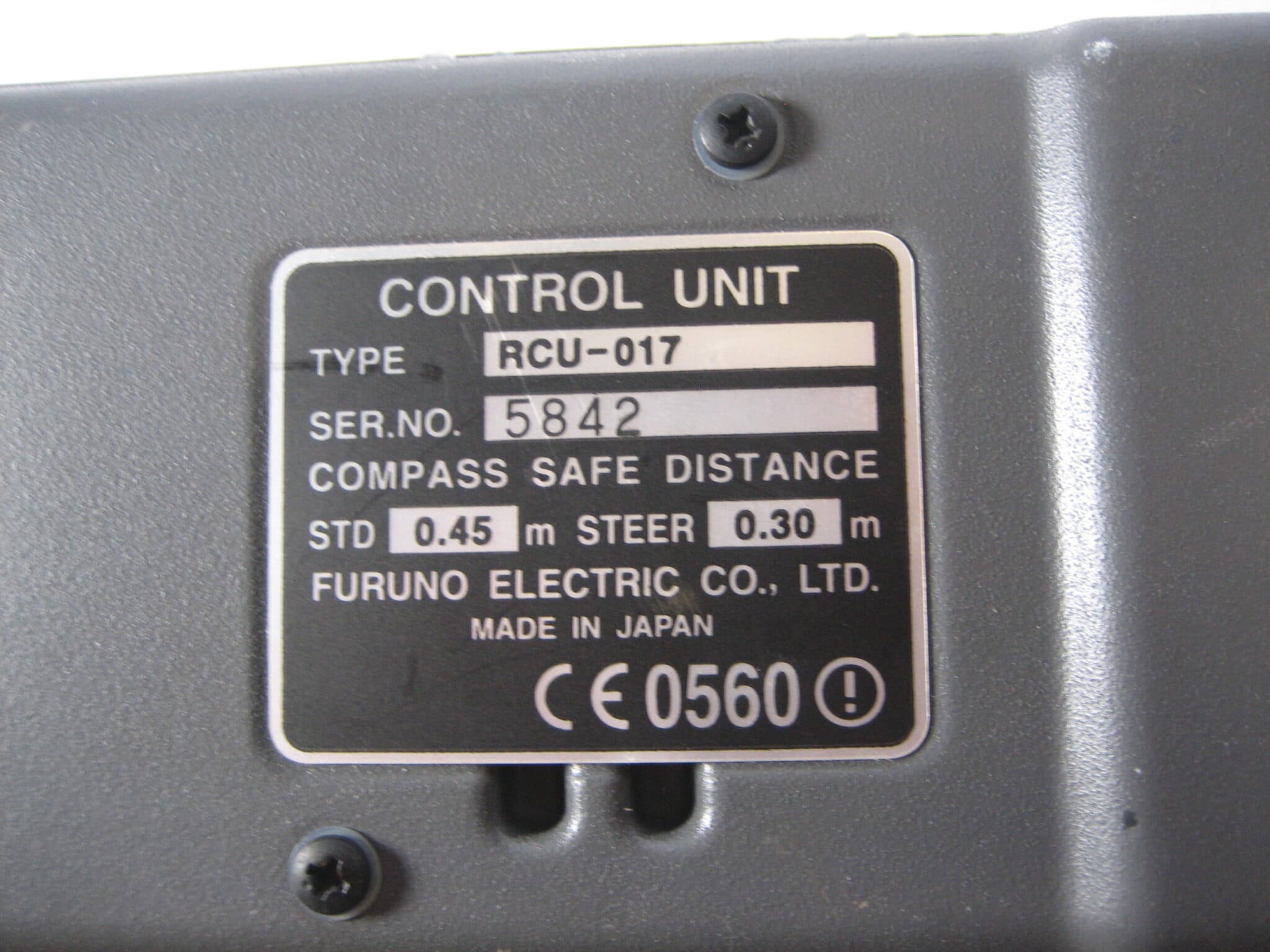 Furuno RCU-017 Controller f/ Navnet VX1 VX2 Black Box BB System ...