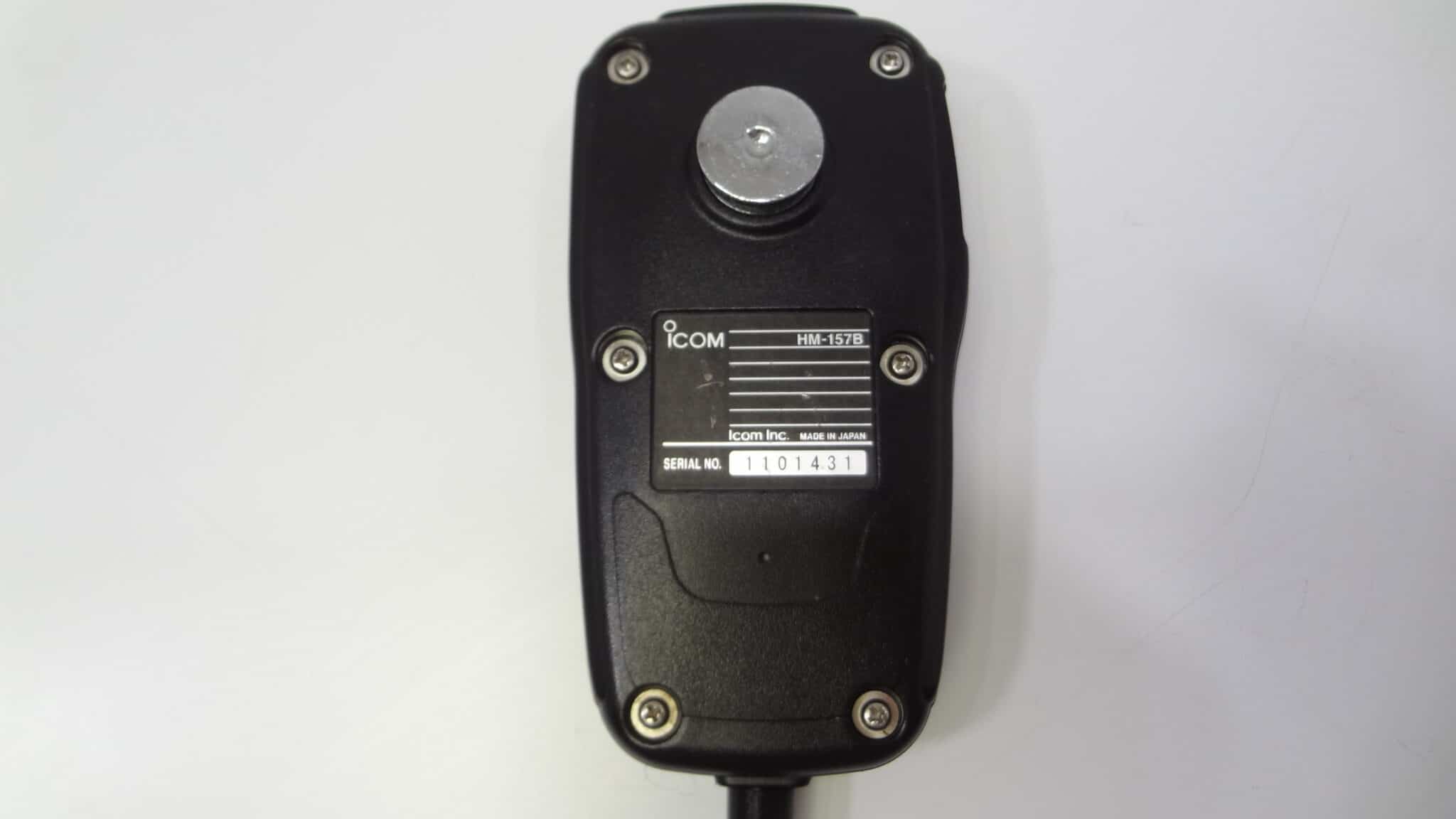 Icom HM-157B Remote Control Command Mic II w/ Rebuilt Cable for IC-M504 ...