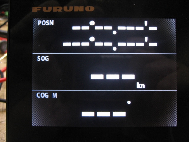 Furuno- FI-70 - Color Instrument Display - LCD and Face Plate Only ...