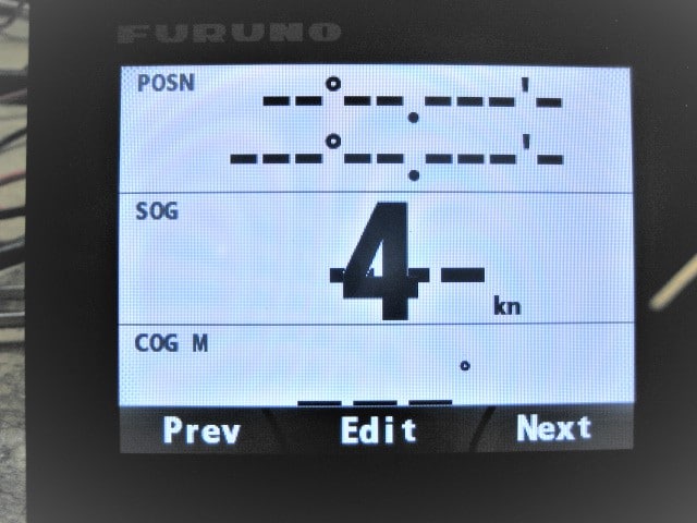 Furuno- FI-70 - Color Instrument Display - LCD and Face Plate Only ...