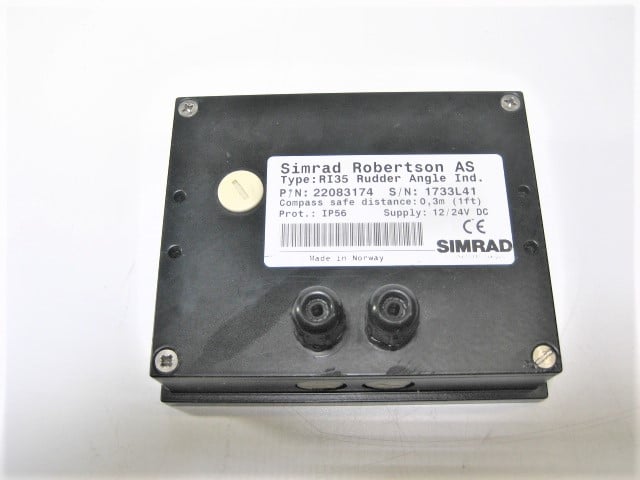 Simrad Robertson - Rudder Indicator RI35 MK2 - 22084024-Tested/90 Day ...