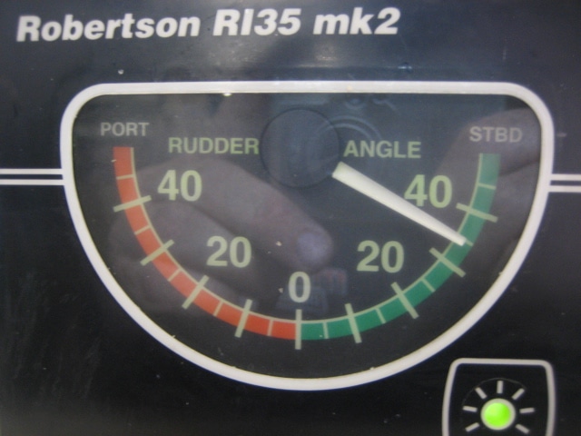 Simrad Robertson - Rudder Indicator RI35 MK2 - 22084024-Tested/90 Day ...