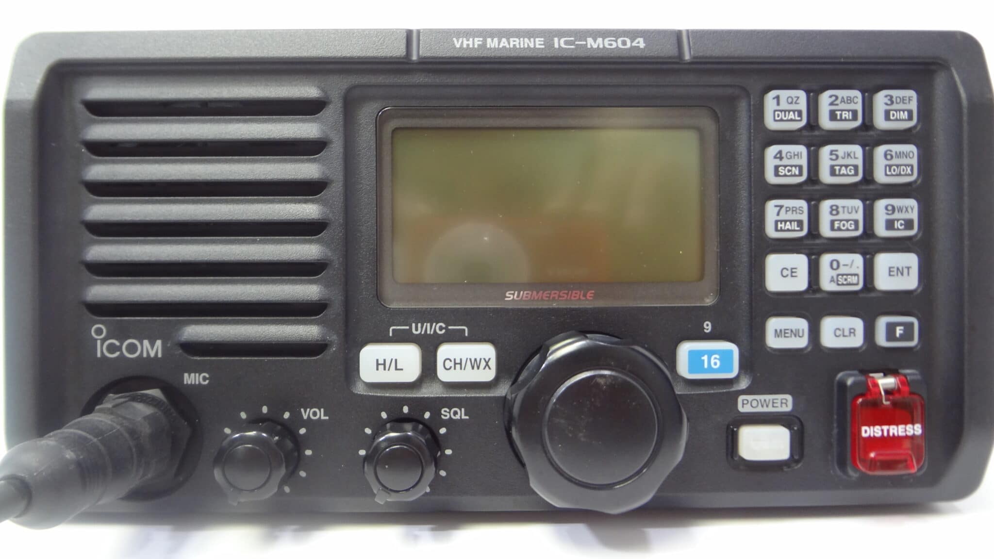 Icom IC-M604 VHF Submersible Fixed Mount Marine Radio Transceiver ...