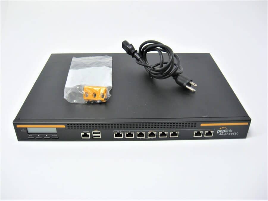Peplink Balance 580 BPL-580 Load Balancing VPN Multi-WAN Router Free US ...