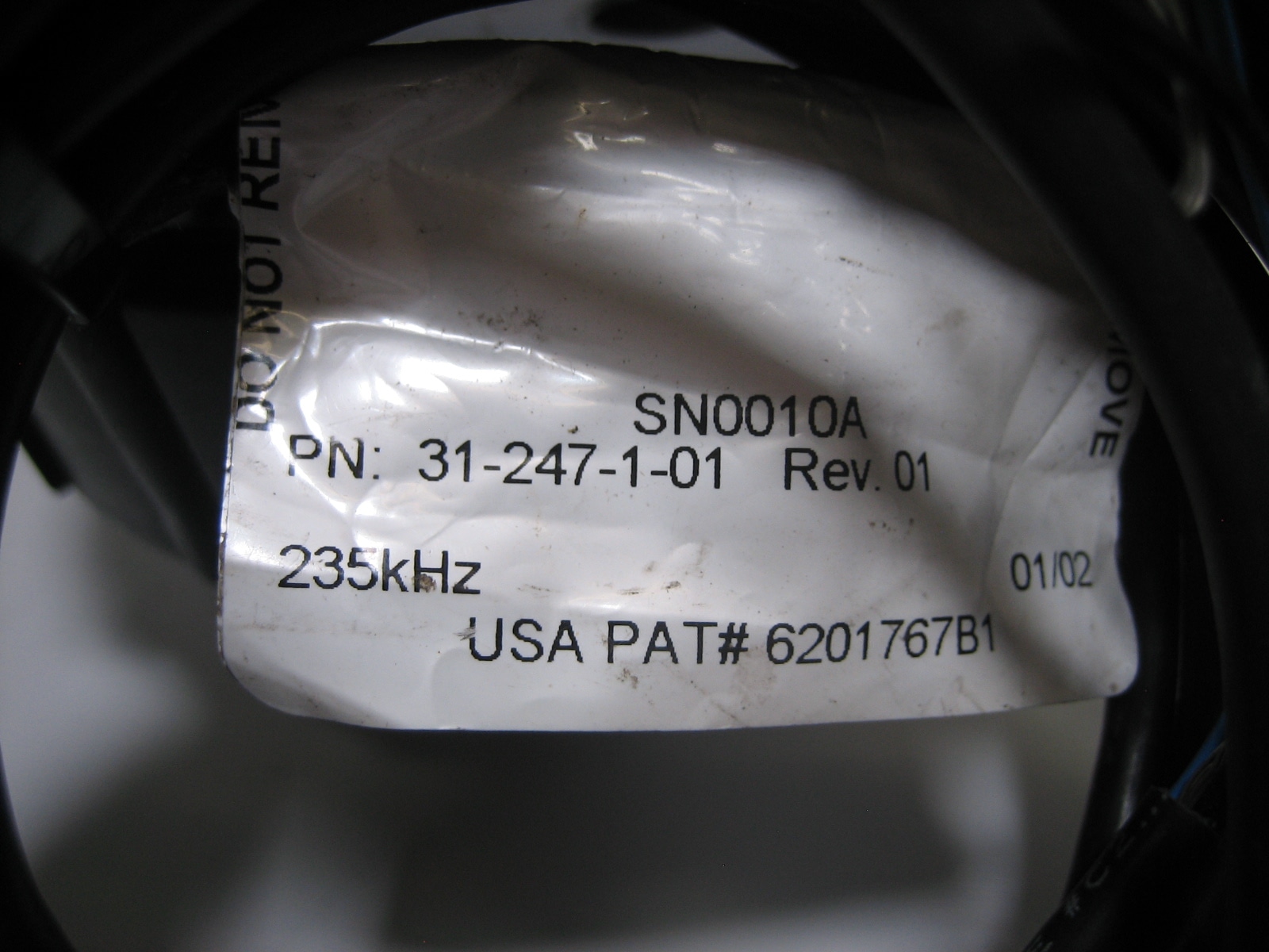 Faria SN2010A In-Hull Transducer - 235khz - NEW WITH INSTALLATION/TANK ...