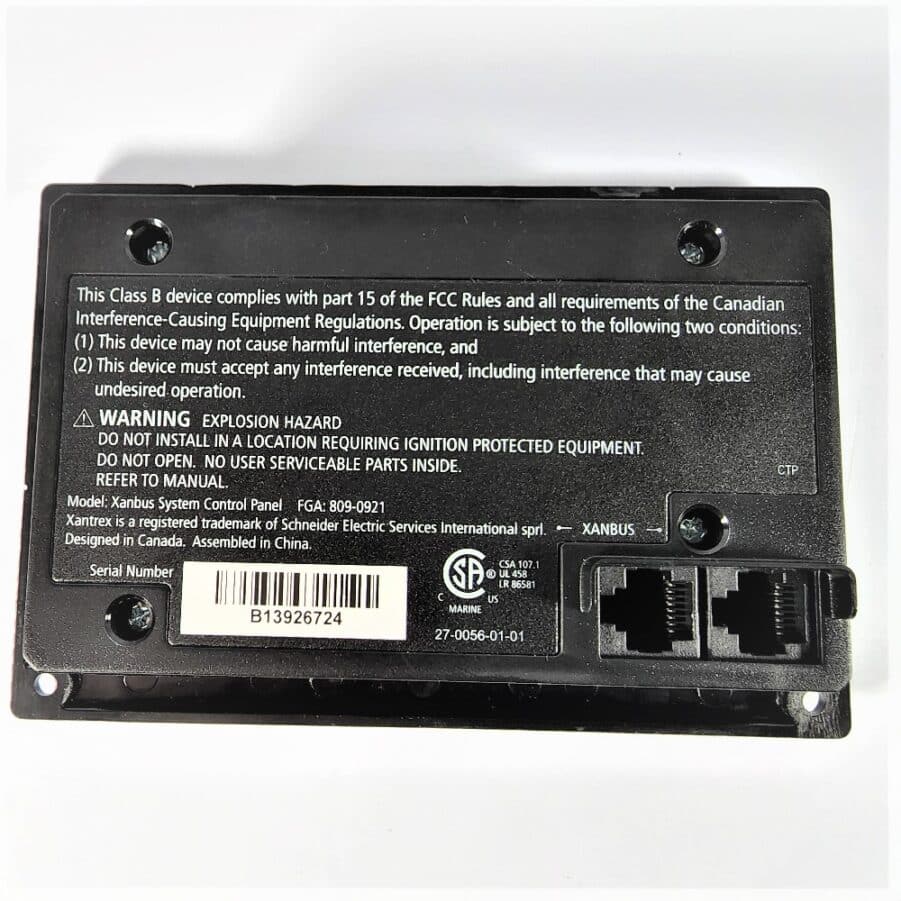 Xantrex - Xanbus System Control Panel Display SCP - New In Box - Free ...