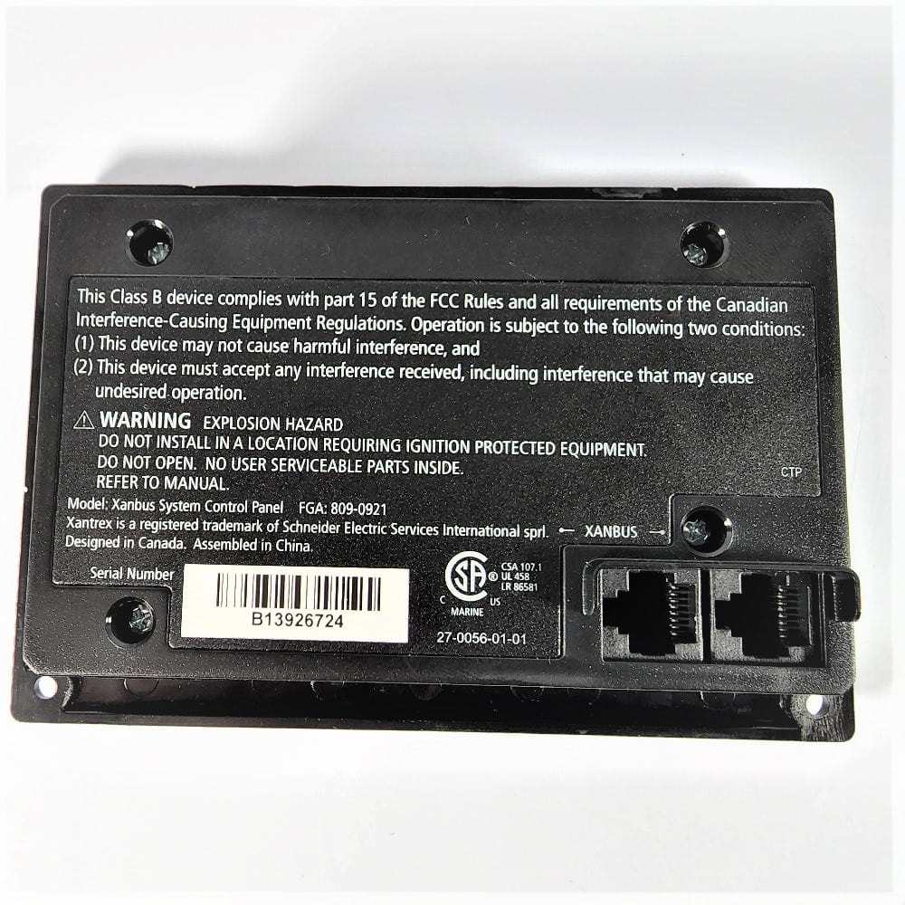 Xantrex - Xanbus System Control Panel Display SCP - New In Box - Free ...