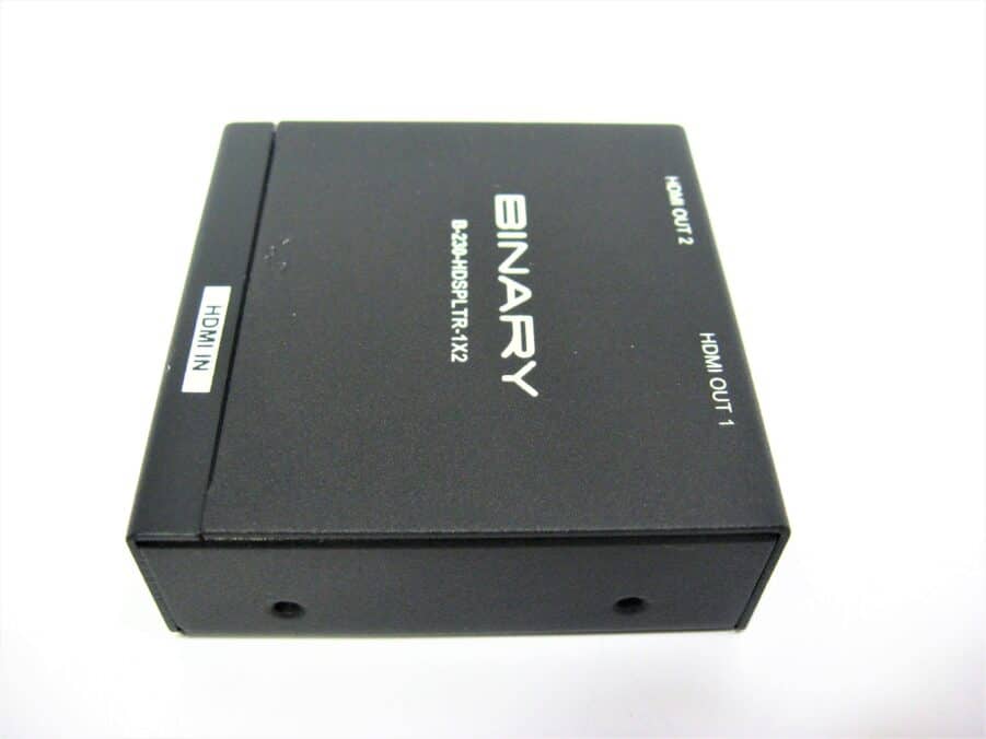 Binary B-230-HDSPLTR-1x2 HDMI Video Splitter w/ AC Adapter - Free US ...