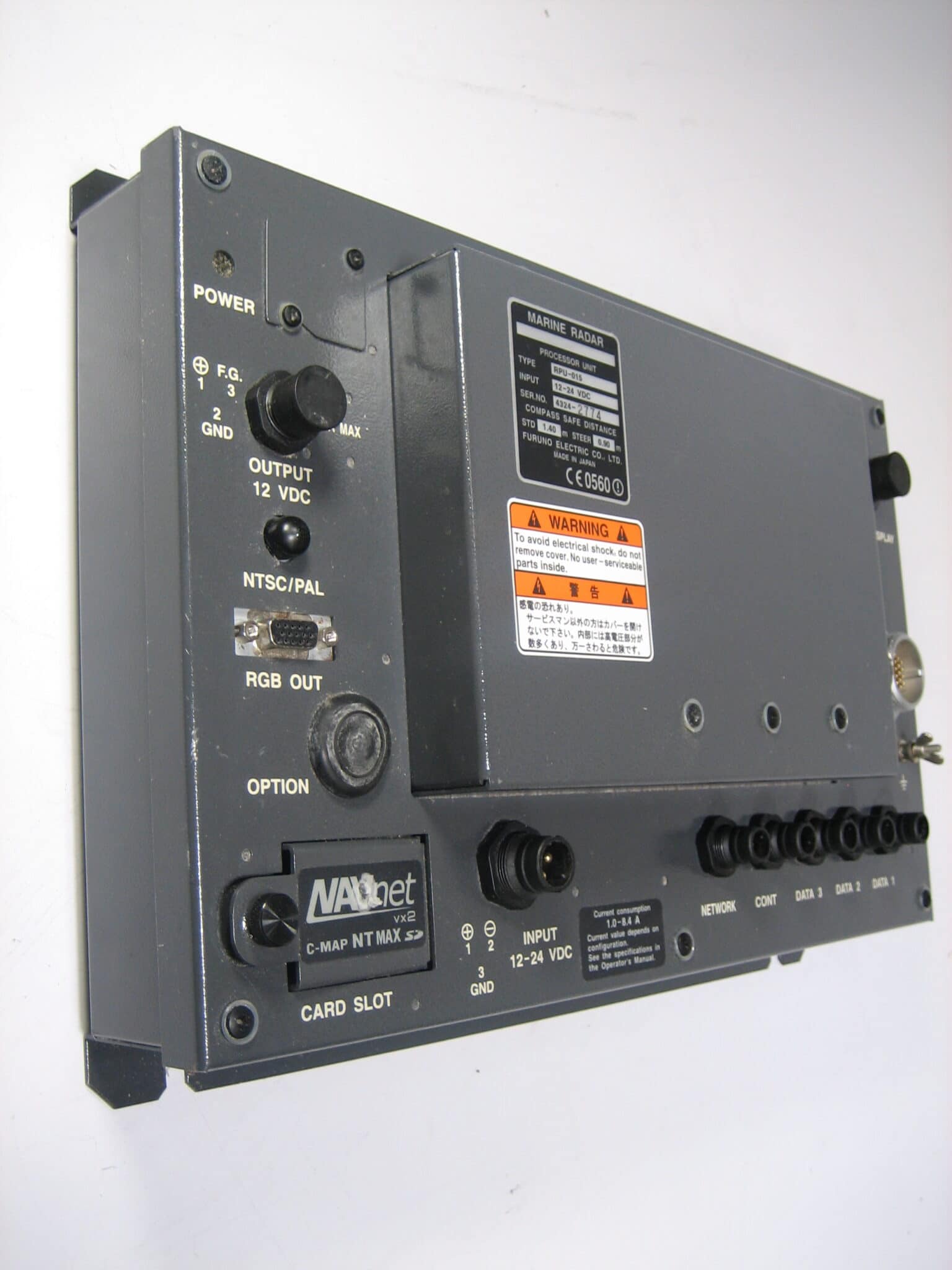 Furuno Navnet VX2 Black Box RPU-015 C-MAP Processor & Keypad - Tested ...