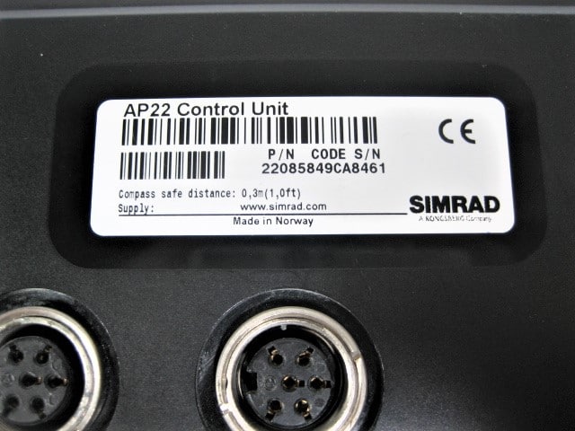 Simrad-AP22-Autopilot Control Head/Fully Tested/90-DAY WARR - Max ...