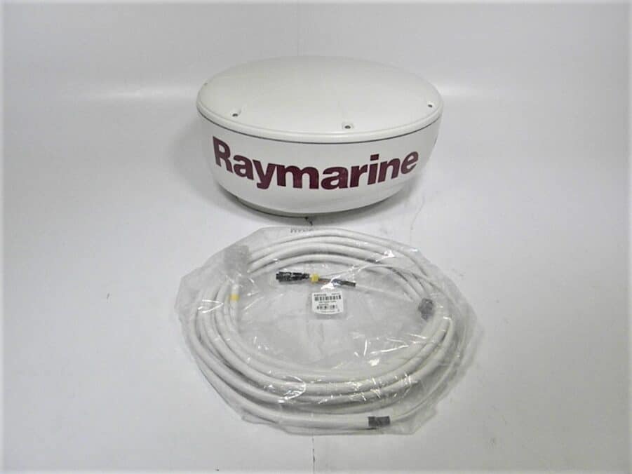 Raymarine RD418HD 4kw 18'' Digital Radome w/NEW 10m Cable*LOW HOURS*90 ...