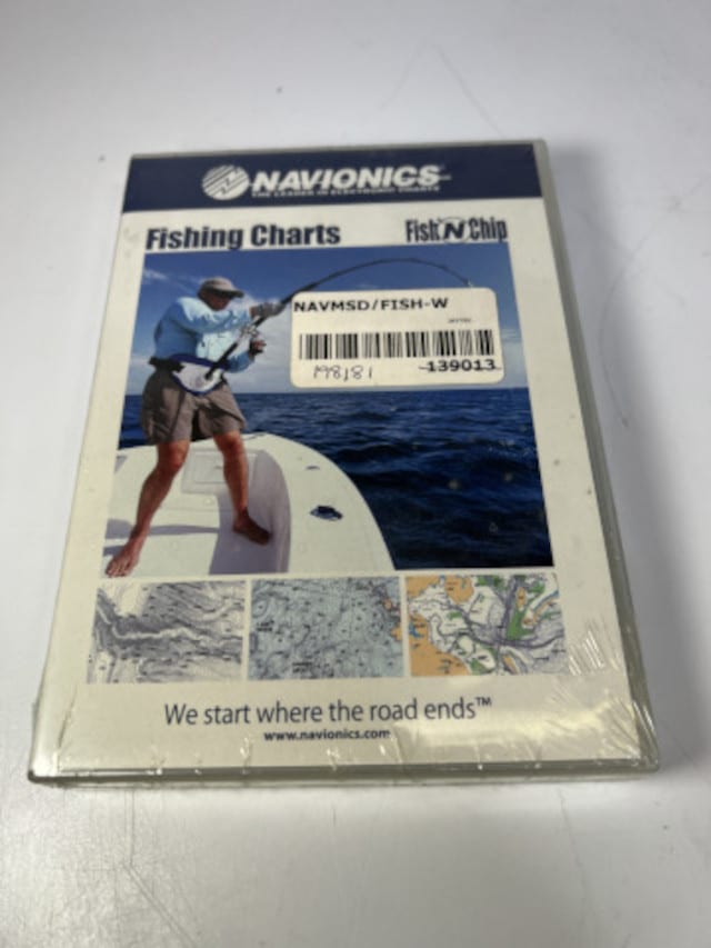 Navionics MSD Fish 'N Chip Fishing Charts USA West & Gulf MSD/FISH-W ...