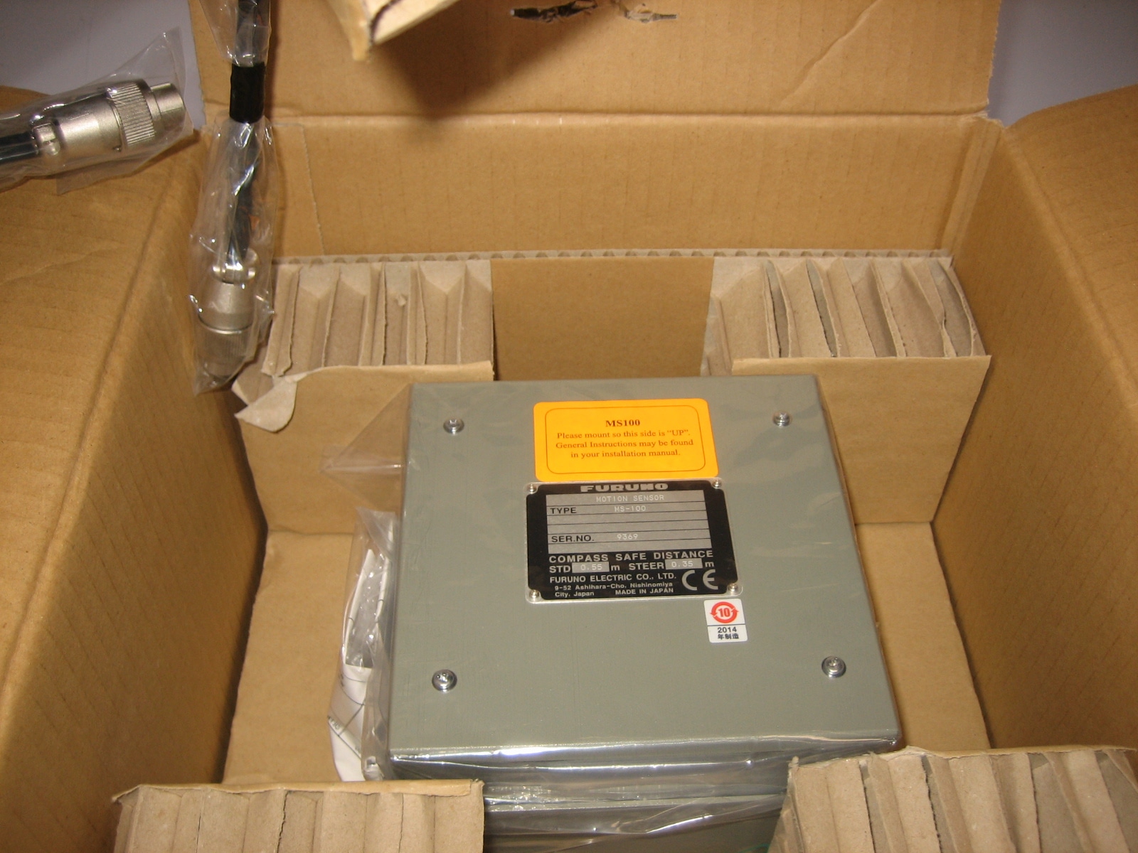 Furuno MS100 MS-100 *NEW IN BOX * Motion Sensor f/ CH-Series ...