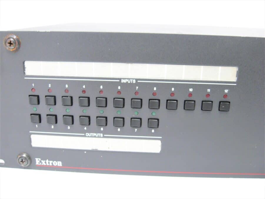 Extron CrossPoint Series Switcher - 12Inputs 8 Outputs - Used - Free Us ...